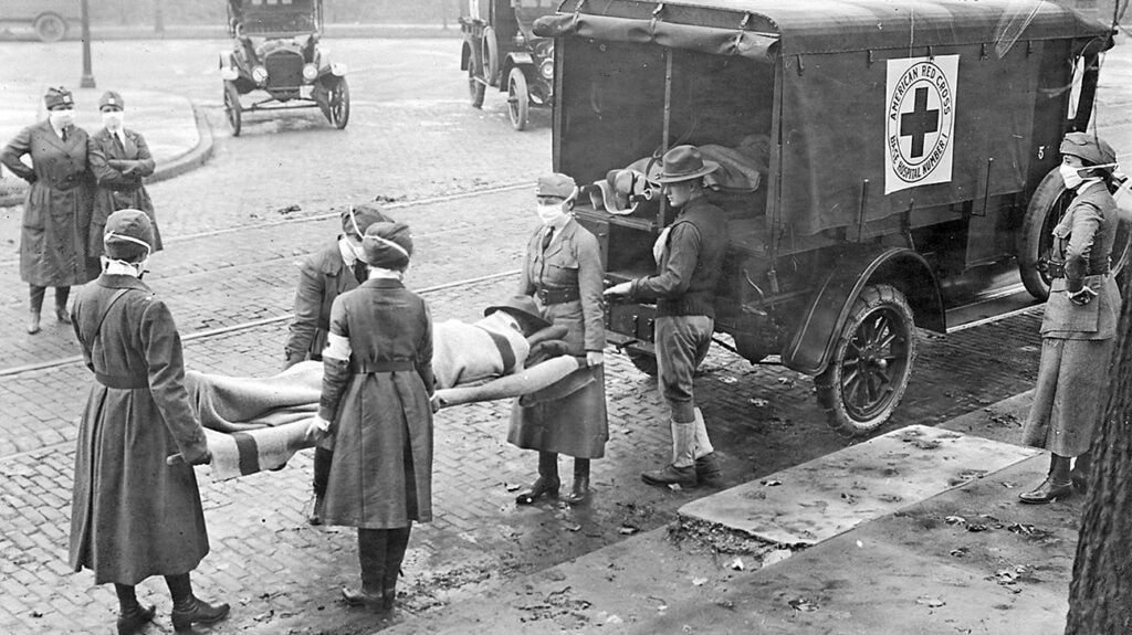 What the COVID-19 pandemic and the 1918 flu pandemic have in common