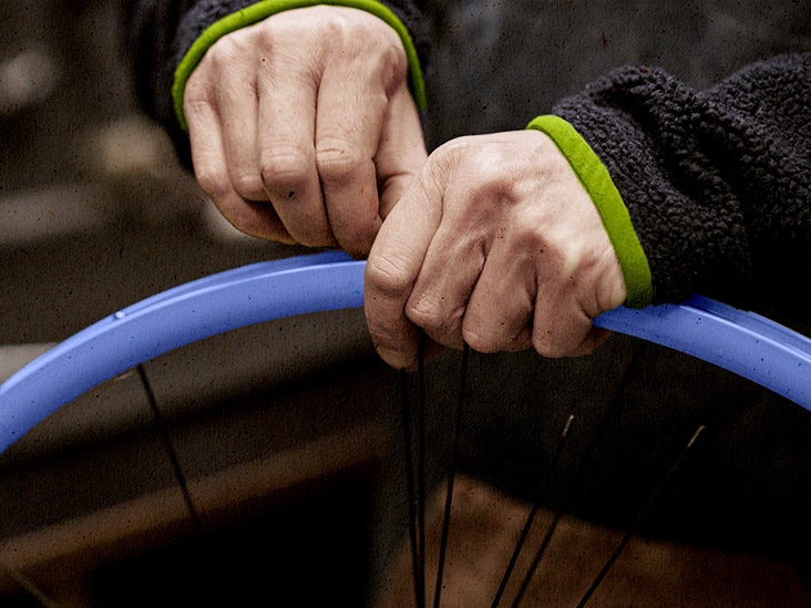 Why does rheumatoid arthritis affect the hand joints?