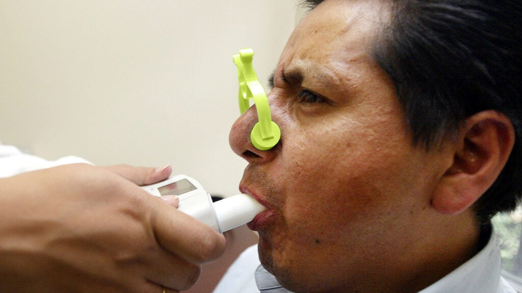 How do doctors diagnose emphysema?