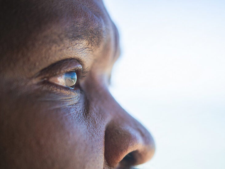 Person In Eye Reflection