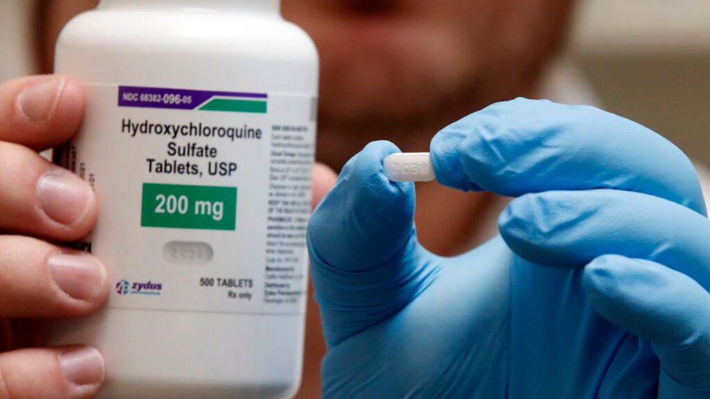 Hydroxychloroquine for ankylosing spondylitis