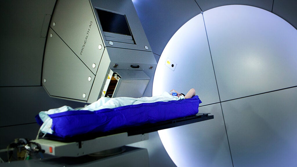 Proton therapy for prostate cancer