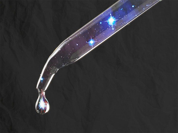 What can cause dry eye discharge?